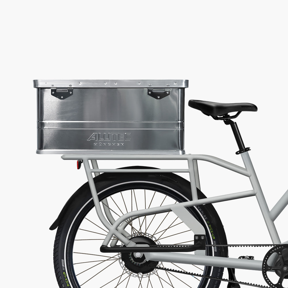 Alutec Transportbox aus Aluminium mit Deckel
